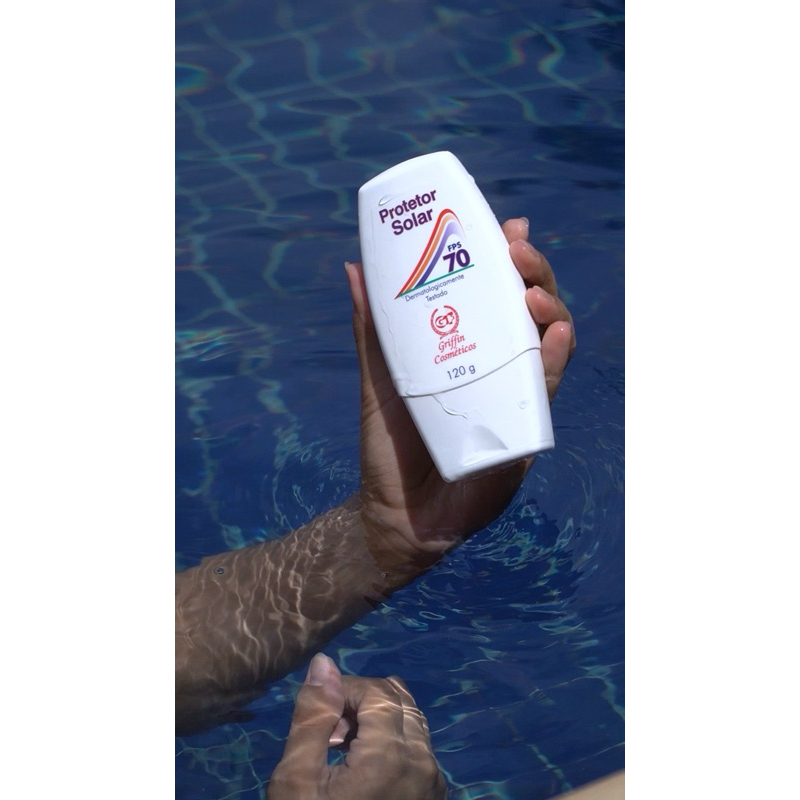 Protetor Solar FPS 70 Griffin Cosméticos 120g | Shopee Brasil