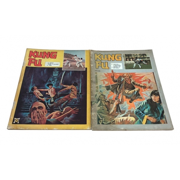02 Revistas Kung Fu 1976 E 1978 Editora Ebal | Shopee Brasil
