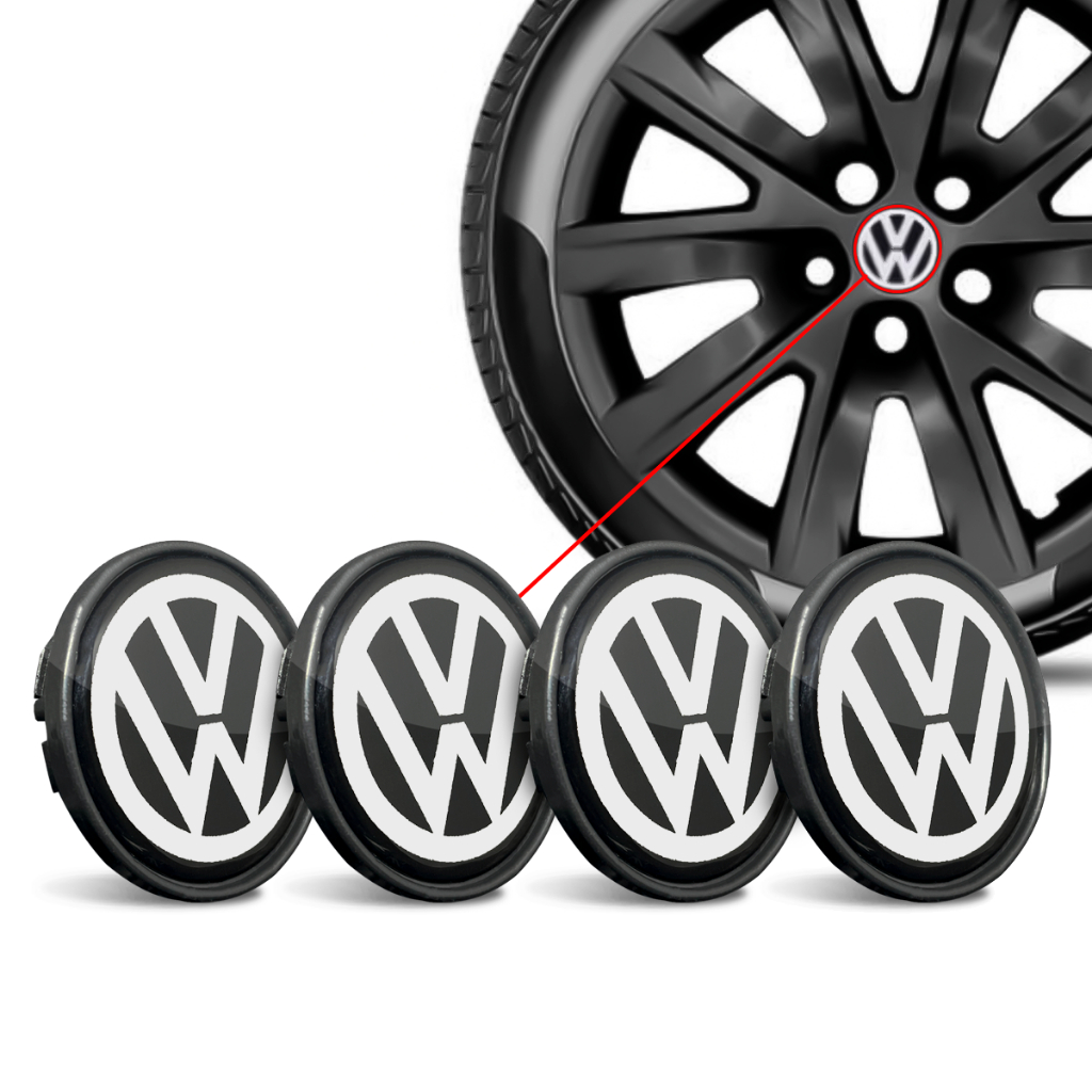 Kit Calotinha Central Roda Nivus Polo Virtus Gol G1 G2 G3 G4 G5 G6 G7 ...