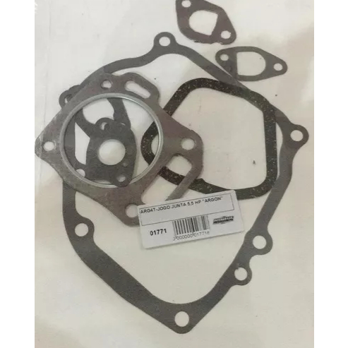 Jogo De Juntas Para Motor A Gasolina 5,5 Hp Branco Buffalo | Shopee Brasil