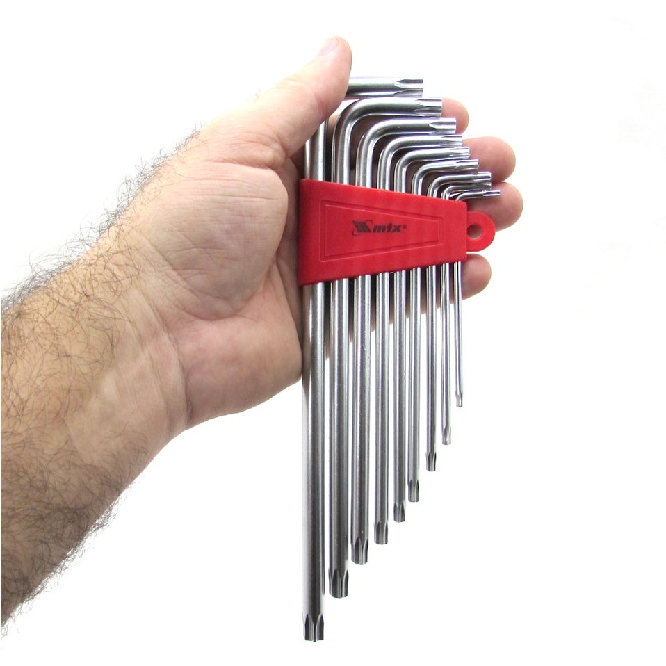 Jogo Chave Allen Torx Extra Longa T10 A T50 Extra Mtx | Shopee Brasil