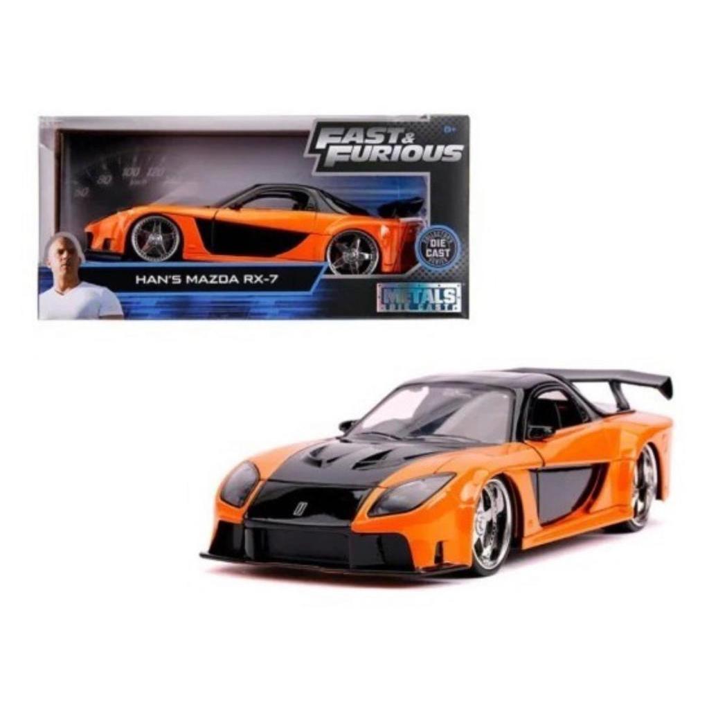 Miniatura Han's Mazda Rx-7 Velozes E Furiosos Jada Toys 1/24 | Shopee Brasil