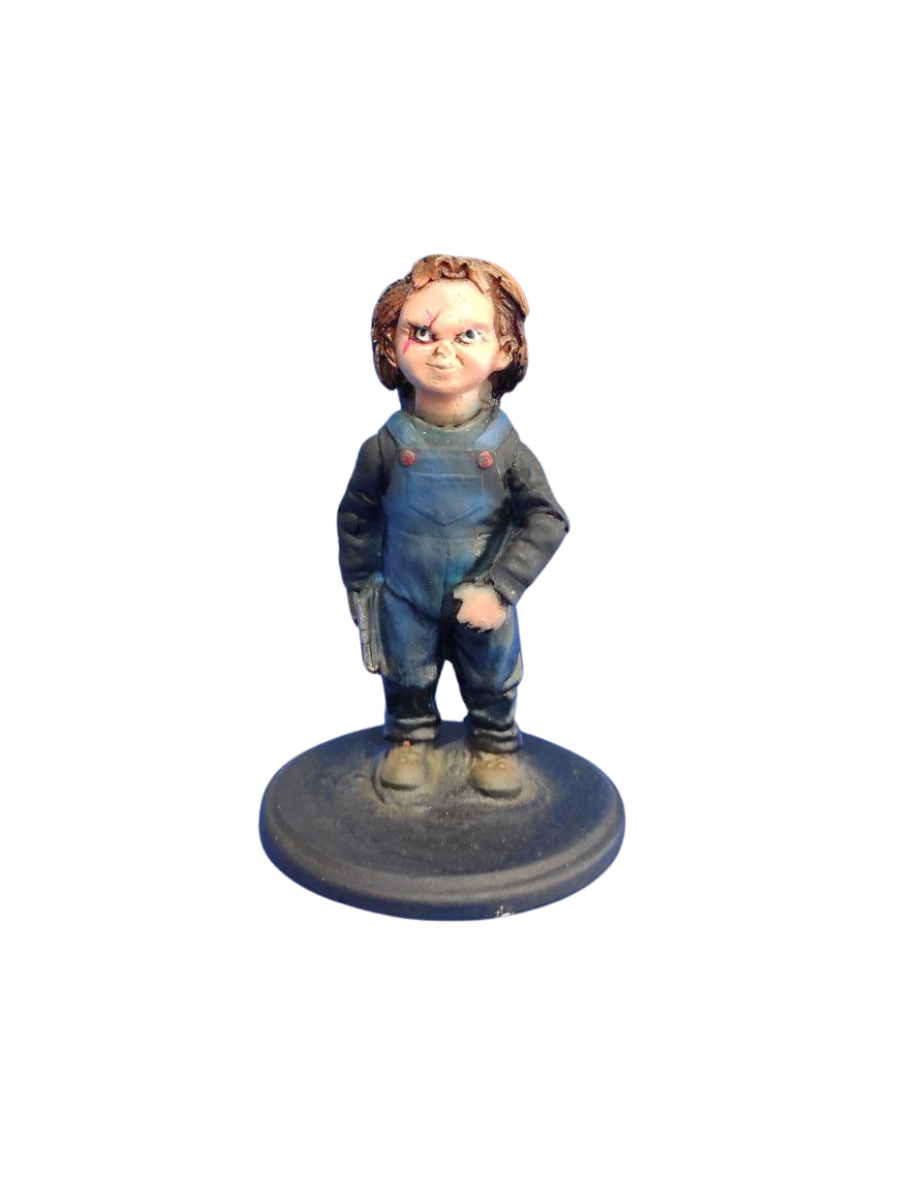 Boneco Chucky 10cm Estatueta Geek Terror Colecionável Halloween ...