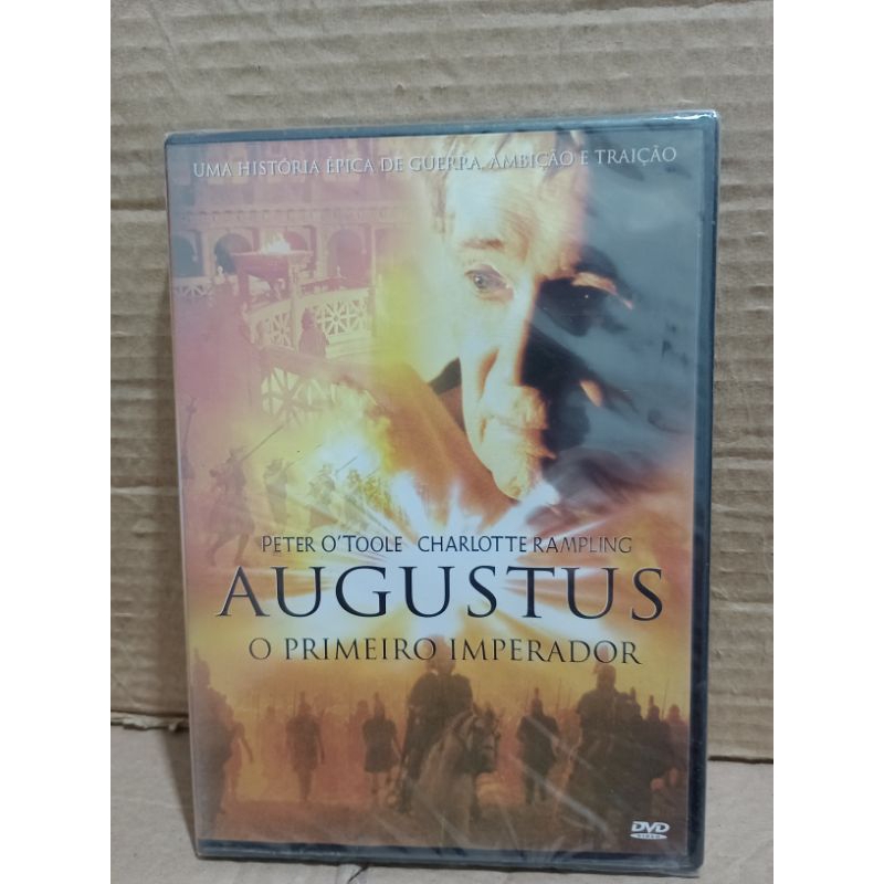 DVD AUGUSTUS- O PRIMEIRO IMPERADOR (ORIGINAL/LACRADO) | Shopee Brasil