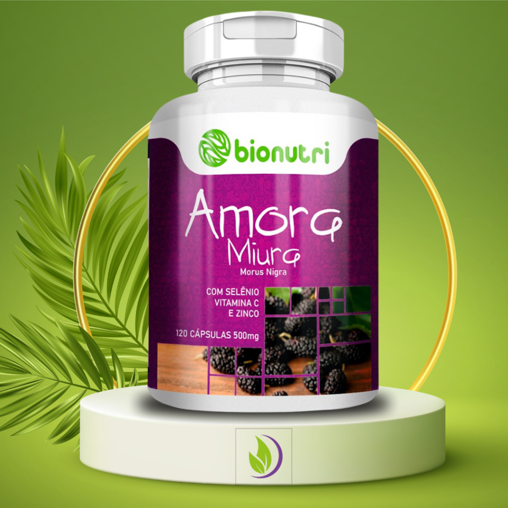 Amora Miura 120 Cápsulas 500mg Original Bionutri | Shopee Brasil