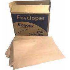 Envelope Kraft Natural 30/50/100 Foroni - Faz a Boa!