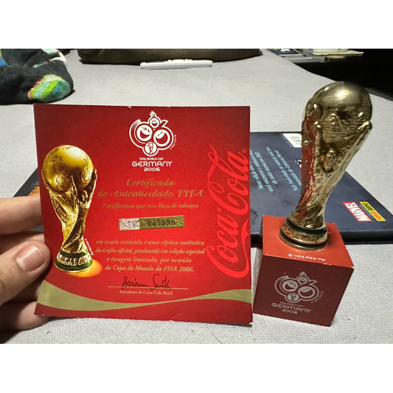 Mini Taça Copa do Mundo 2006 Alemanha - Coca Cola | Shopee Brasil