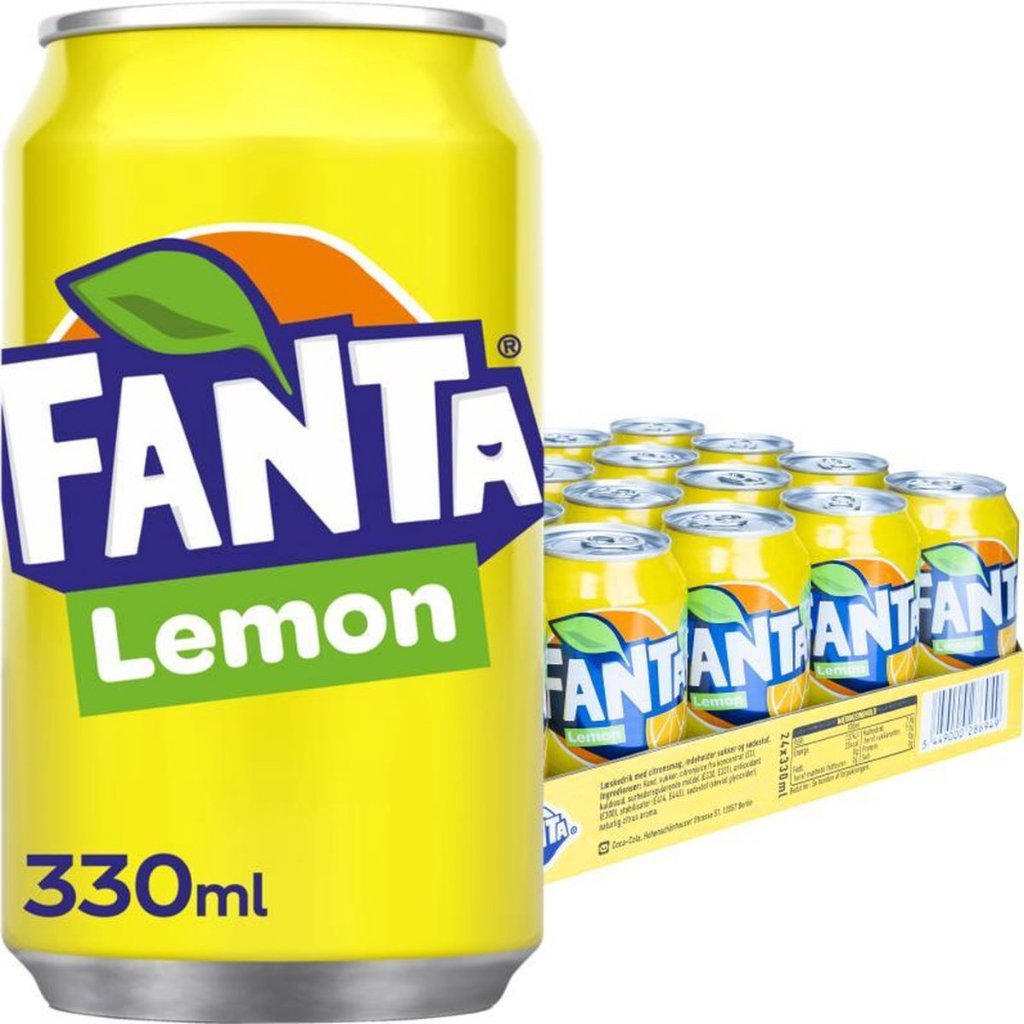 Refrigerante Fanta Lemon Importada Estados Unidos . 12 Latas | Shopee ...