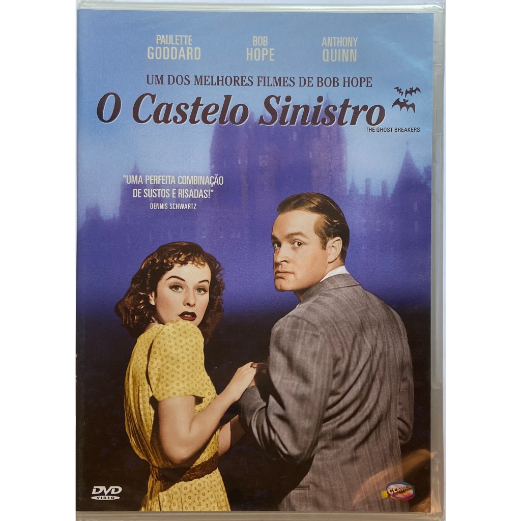 DVD O Castelo Sinistro Anthony Quinn Paulette Goddard Original Lacrado ...