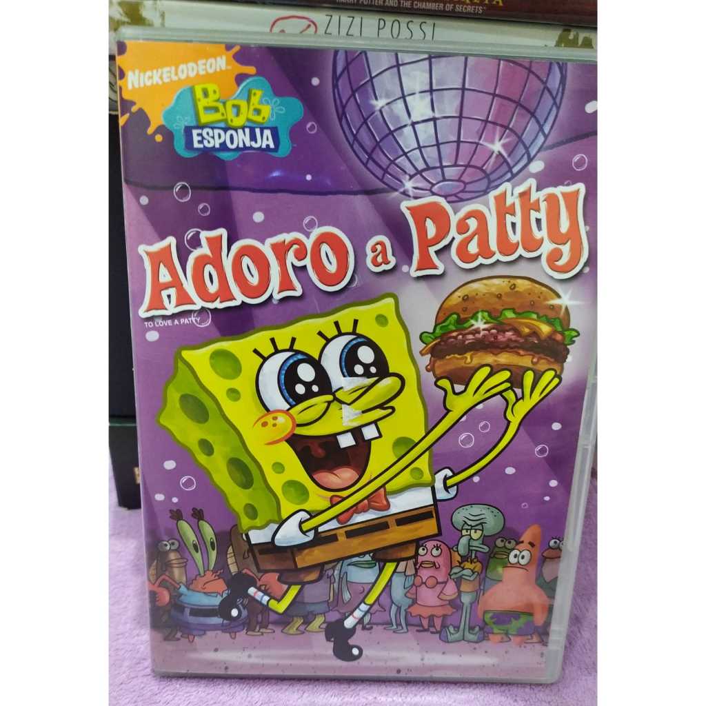 dvd BOB ESPONJA- adoro a patty-dublado | Shopee Brasil