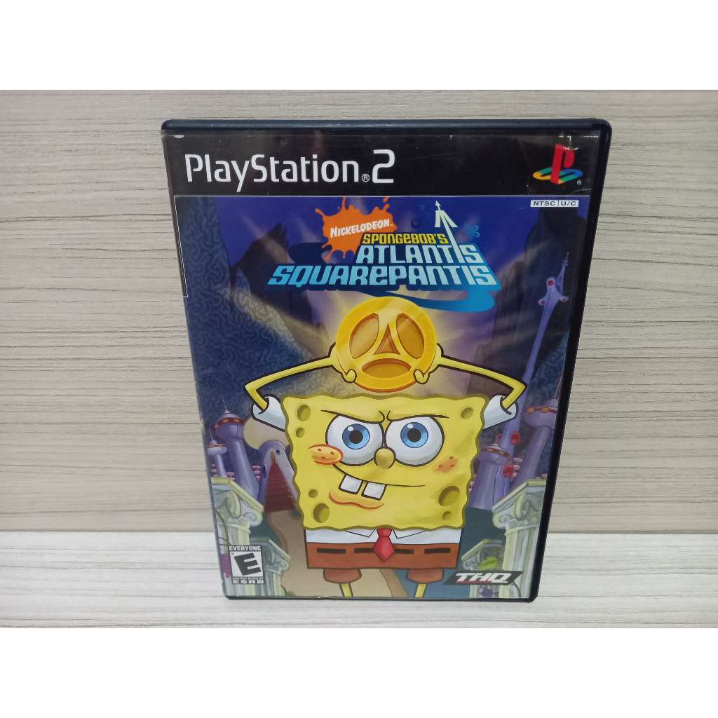 Spongebob's Atlantis Squarepantis Ps2 Original Sem Manual | Shopee Brasil