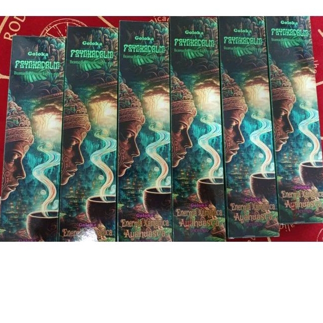 INCENSO PSYCHOLOGY GALOKA DE AYAHUASCA | Shopee Brasil