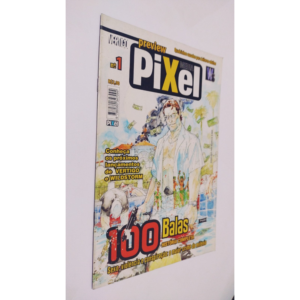 Gibi Pixel Preview - nº 1 - 100 Balas - 2007 (ótimo estado conservação ...