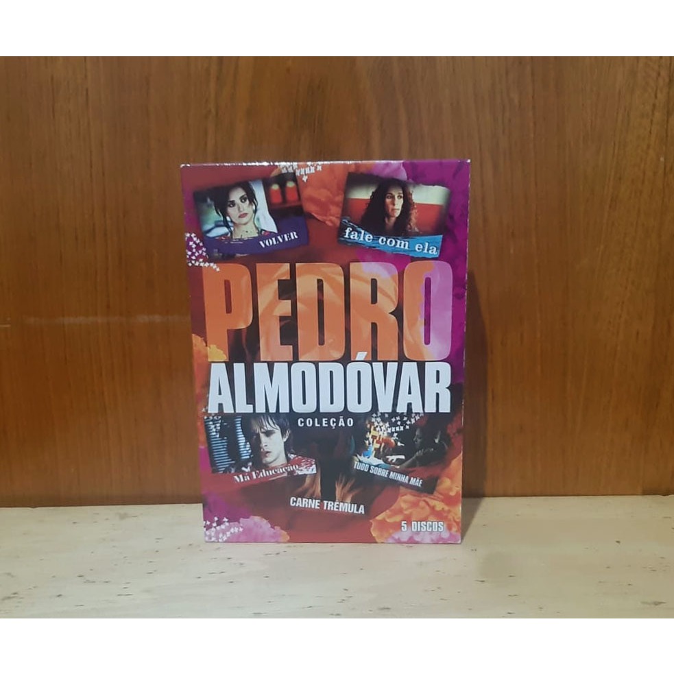 DVD Box Coleção Pedro Almodóvar - 5 Filmes | Shopee Brasil