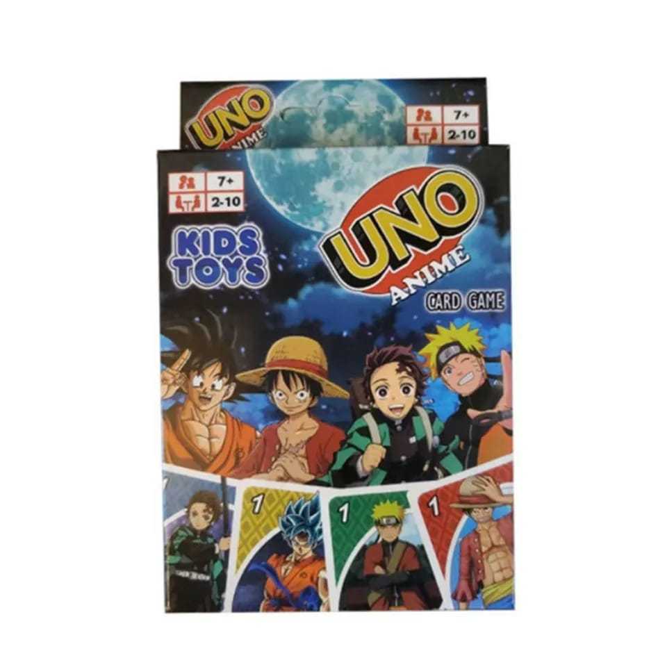 Jogo de cartas Uno Anime | Shopee Brasil