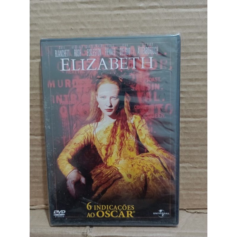 DVD ELIZABETH (ORIGINAL/LACRADO) | Shopee Brasil