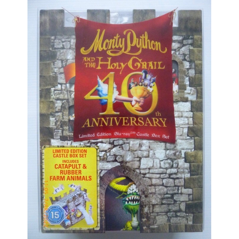 Box Castelo Monty Python - Em Busca do Cálice Sagrado (bluray) | Shopee ...