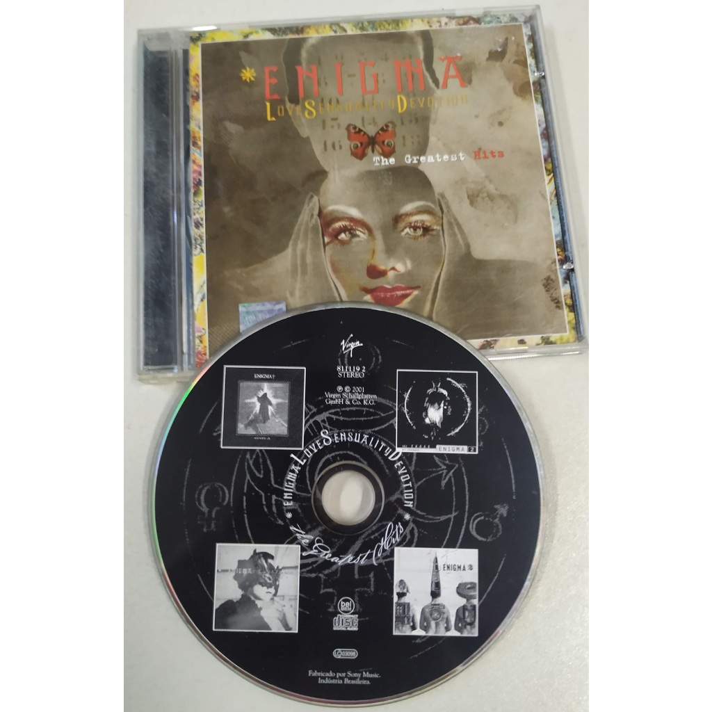 Cd Enigma - Love Sensuality Devotion (the Greatest Hits) | Shopee Brasil