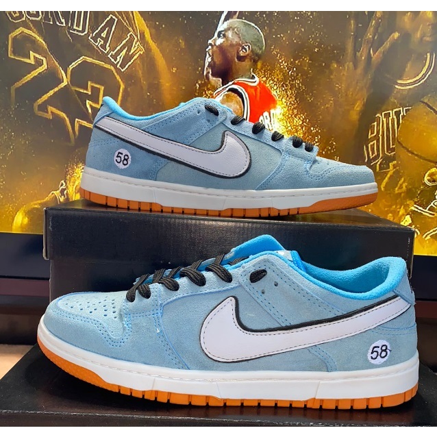 Tênis Masculino Nike Air Sb Dunk Low Gulf 58 Moda Basquete Camurça ...