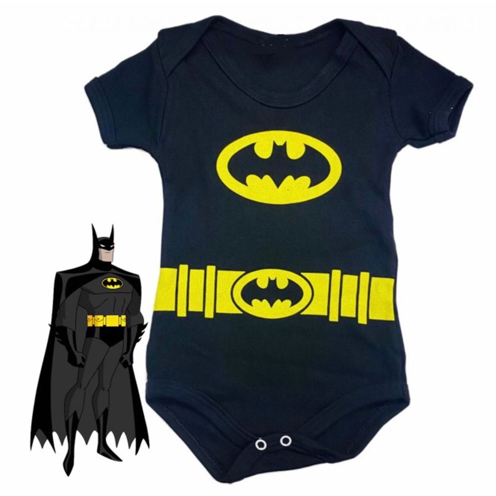 Body tematico Batman | Shopee Brasil