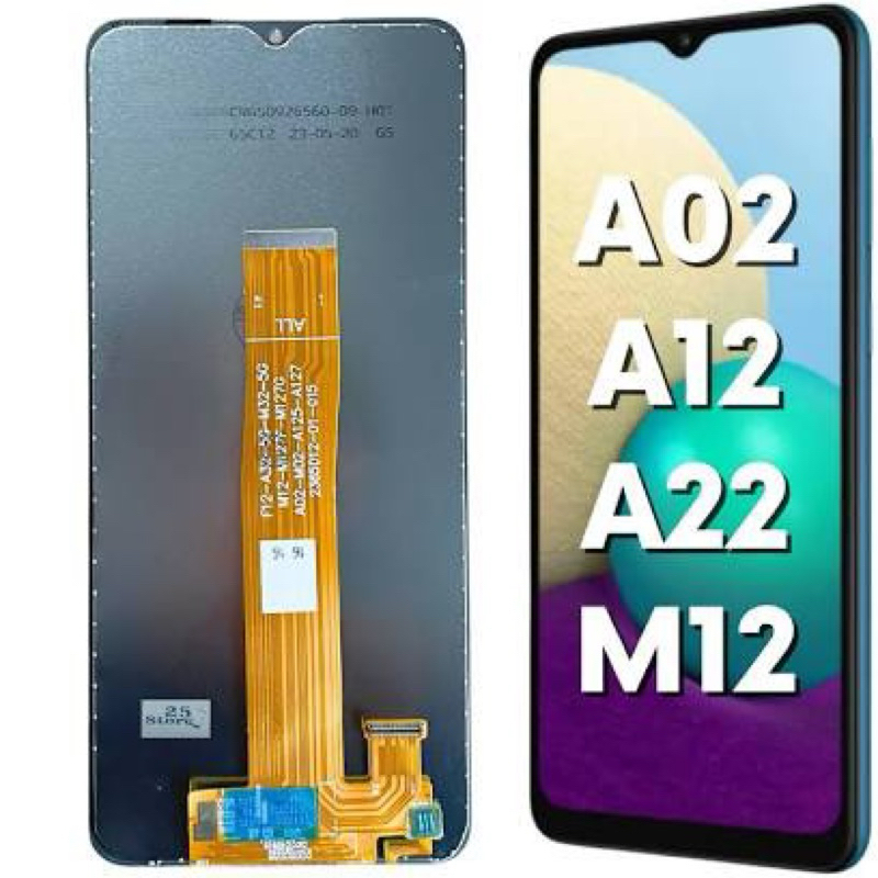 Tela Frontal Touch Display Samsung A12 A02 A32 5G M12 Sem Aro | Shopee Brasil