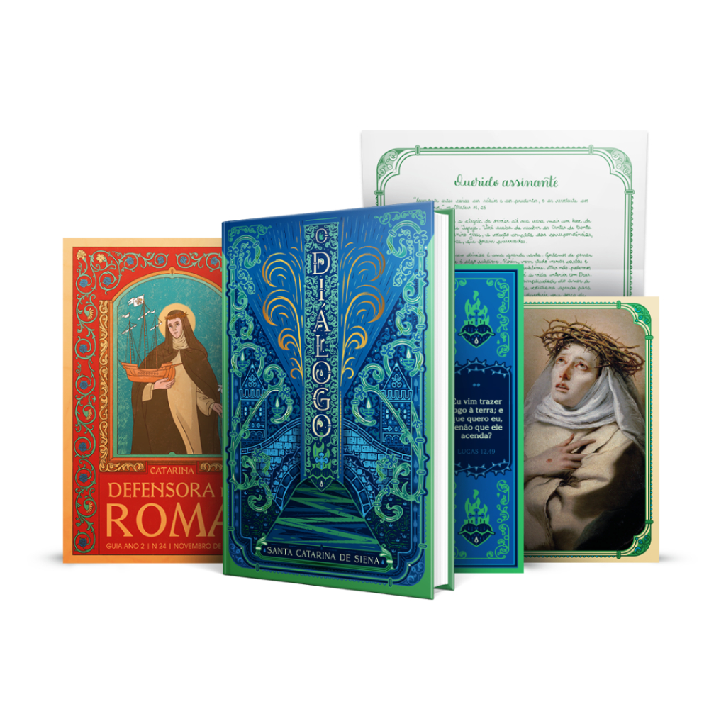 Livro O Diálogo - Santa Catarina de Siena - MBC | Shopee Brasil
