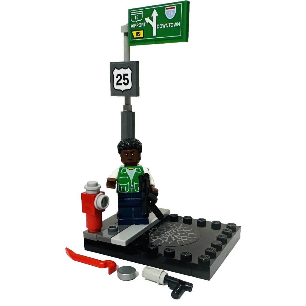 Minifigura lego original personalizada GTA Grand theft auto | Shopee Brasil