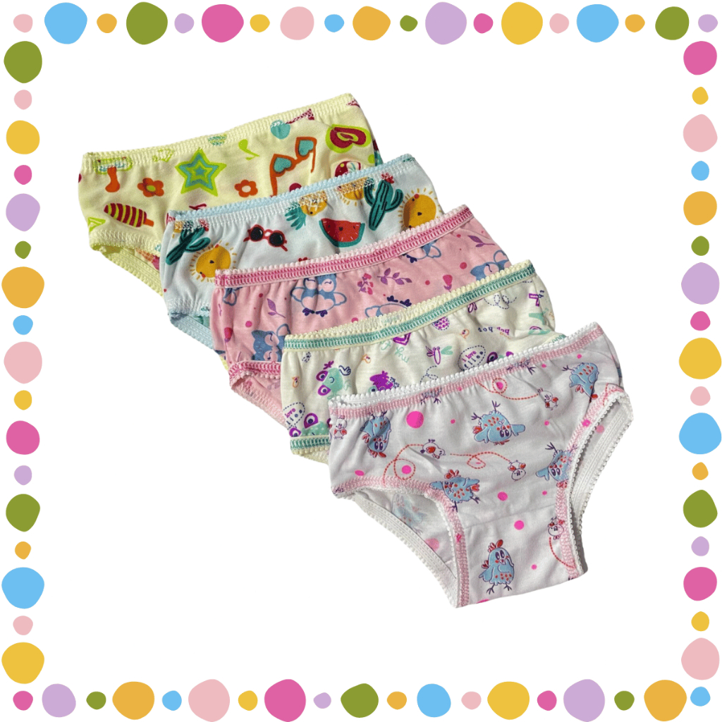 kit Calcinha Infantil bebe RN Calcinha Menina 0 a 1 ano calcinha de ...