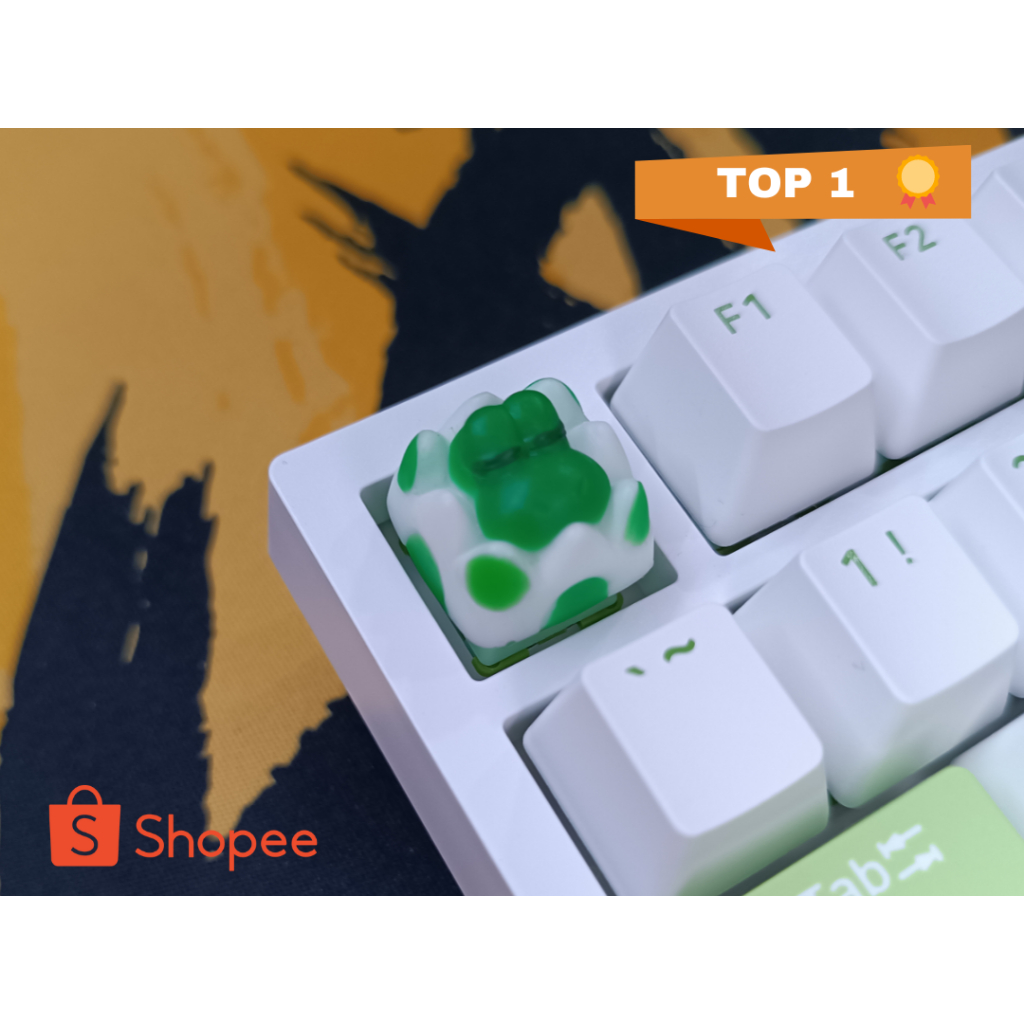 Keycap tecla Yoshi Super Mario 3D | Shopee Brasil