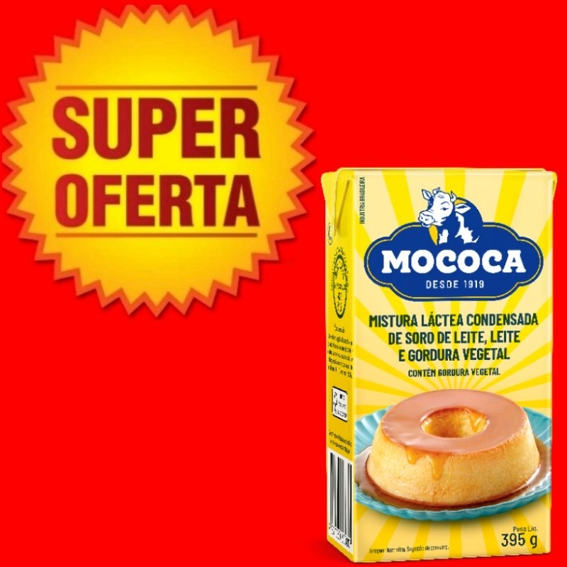 MOCOCA MISTURA LÁCTEA CONDENSADA 395g | Shopee Brasil