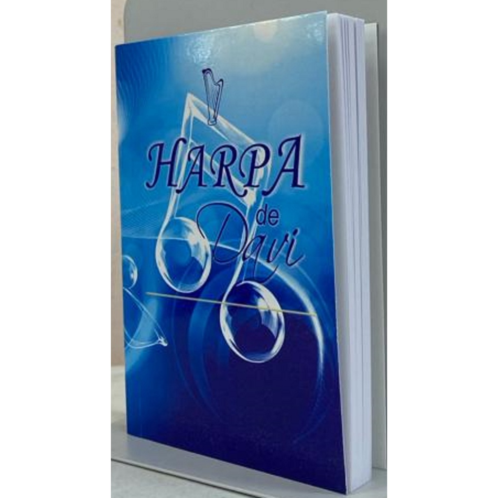 Harpa evangélica pequena - capa brochura notas musicais | Shopee Brasil