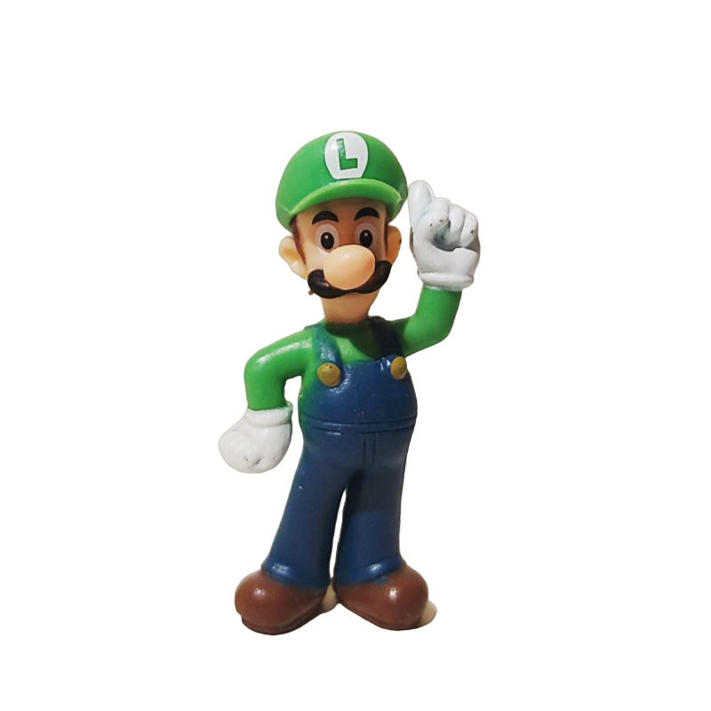 Boneco luigi Super Mario World Bros Wonder action figures Nintendo ...