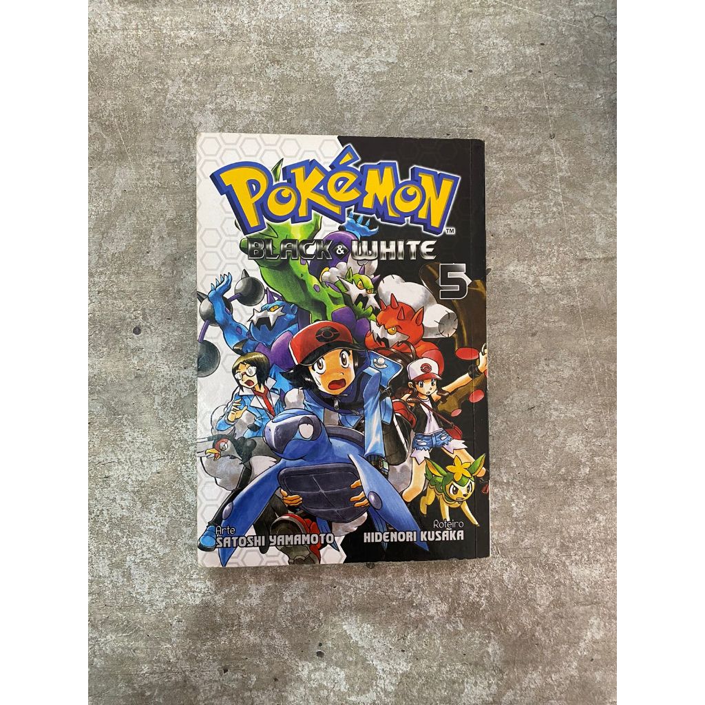 Pokemon Black&White Vol.05 - Hidenori Kusaka; Satoshi Yamamoto | Shopee Brasil