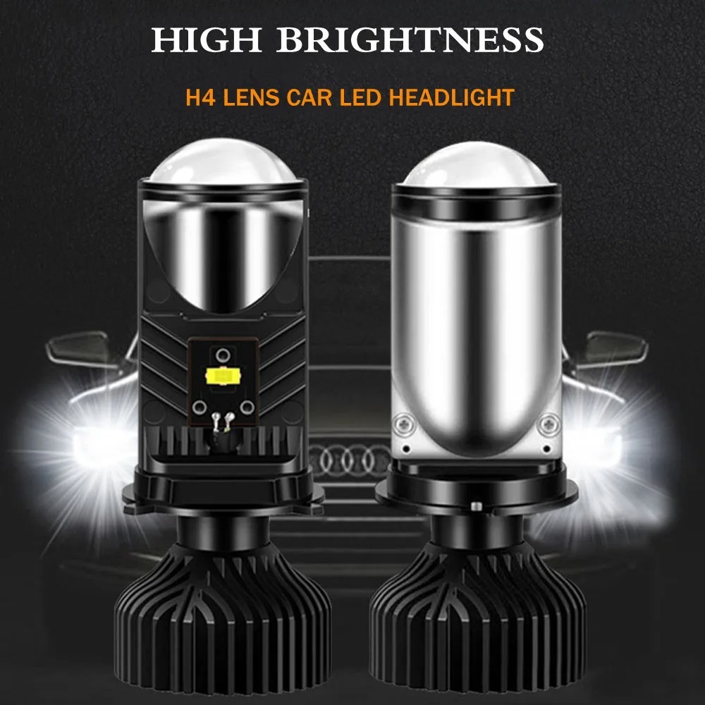 Lâmpada H4 Super PROJETOR LED Carro Moto Caminhão 12v COM COOLER ...