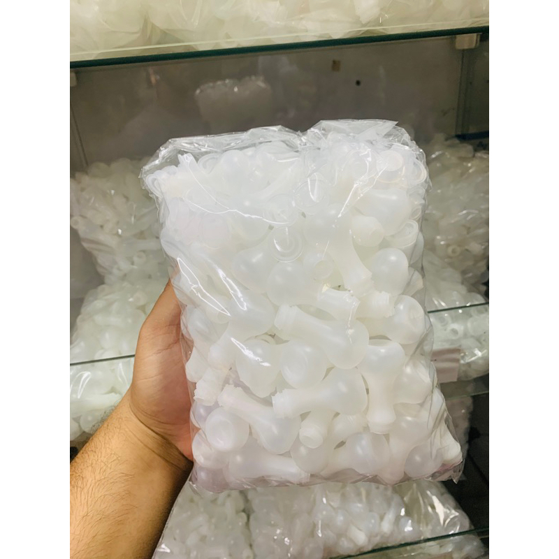 Pacote de botijas transparentes com 100 unidades | Shopee Brasil