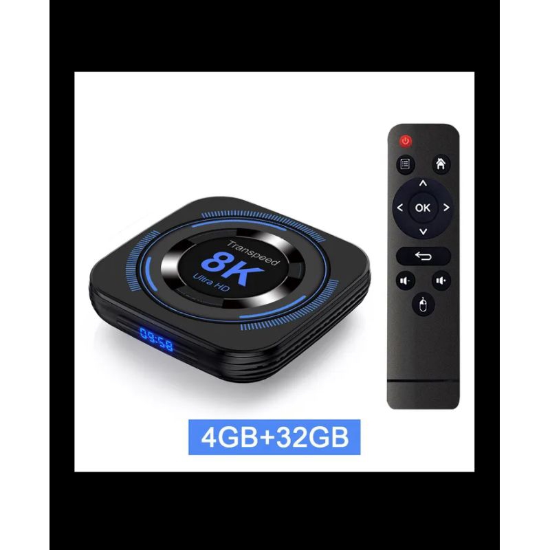 smart box transpeed 8k 16b/32gb | Shopee Brasil
