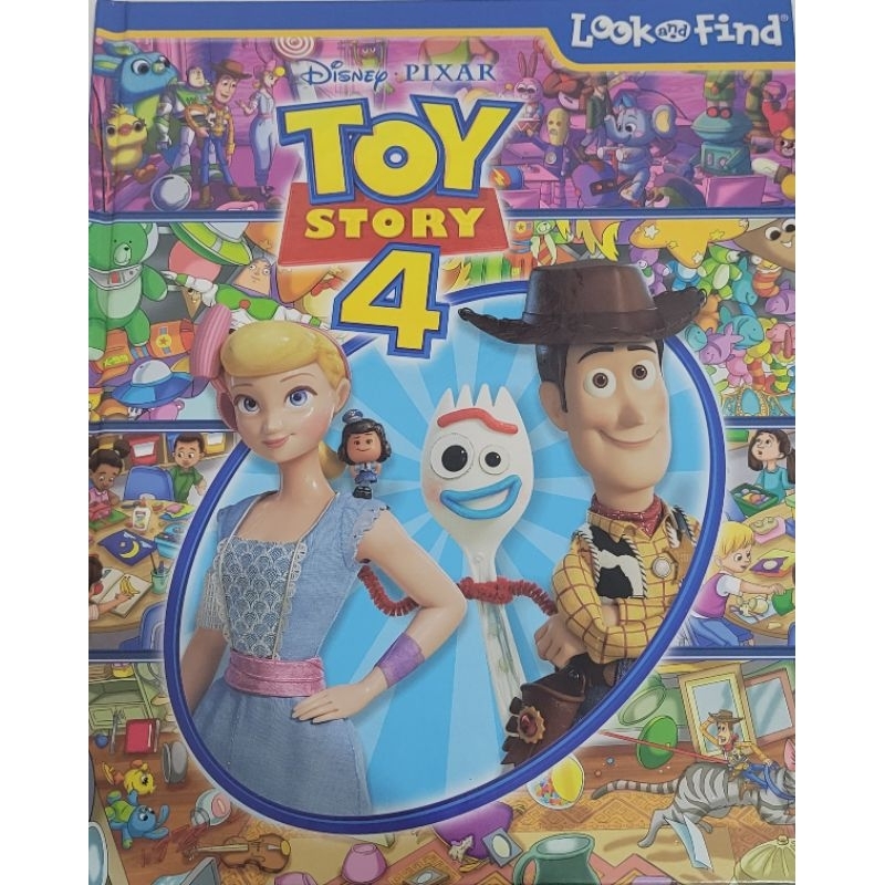 Toy Story 4 - Look And Find - Livro de atividades - Disney Pixar ...