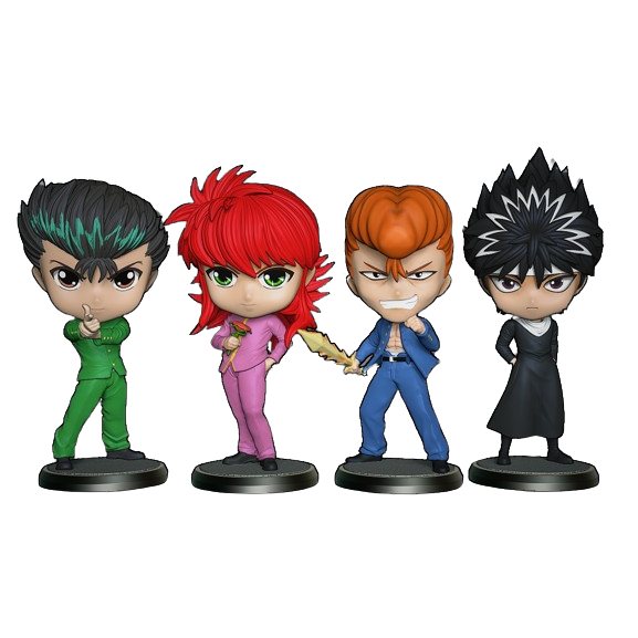 Chibis de Yu Yu Hakusho - Set Completo | Shopee Brasil