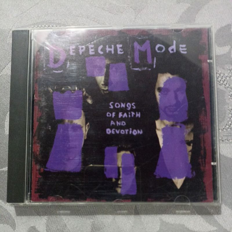 Cd Depeche Mode - Songs Of Faith and Devotion (Importado) | Shopee Brasil
