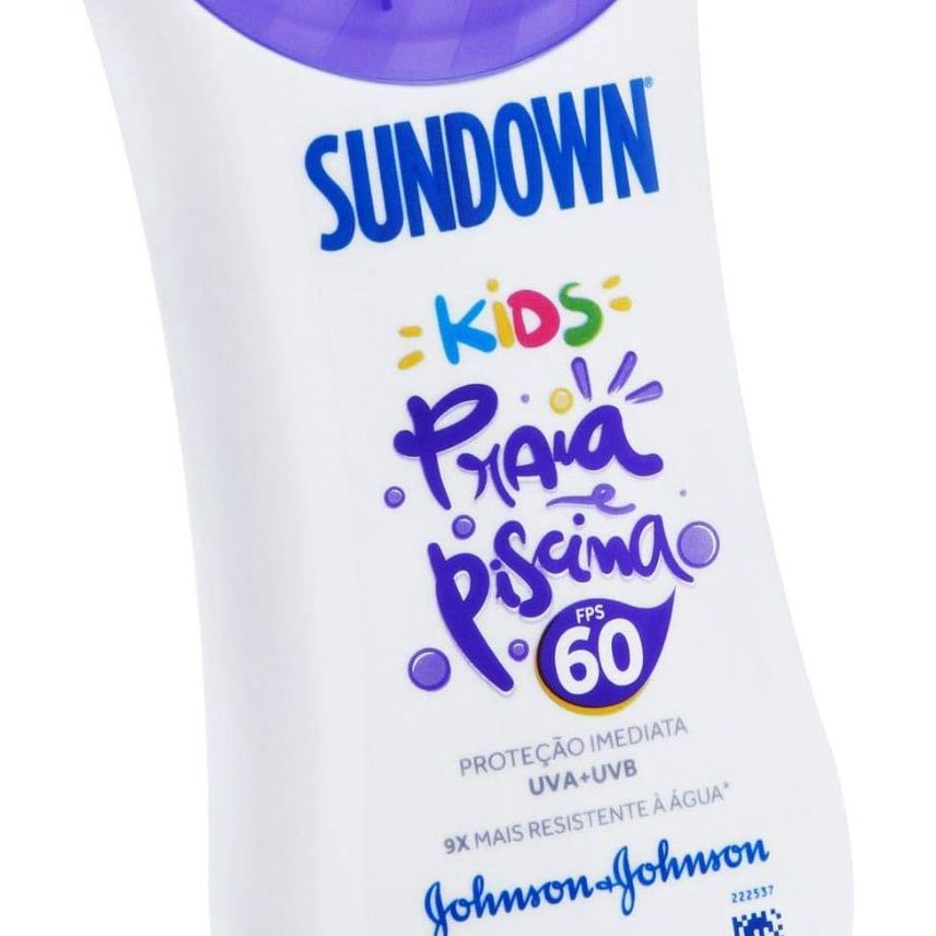 Protetor Solar Sundown Kids FPS 60 - 120 ml | Shopee Brasil