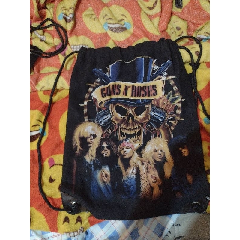 mochila saco Guns n roses | Shopee Brasil
