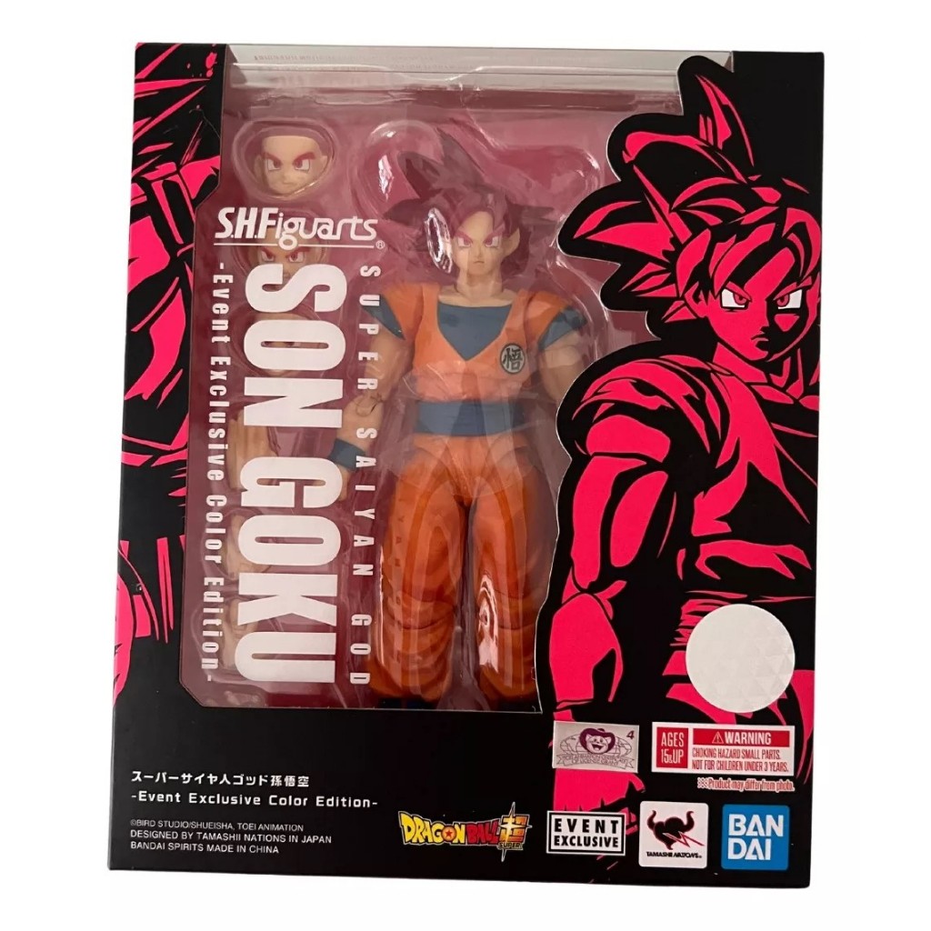 Son Goku God Dragon Ball Color Edition Super Event Exclusive Bandai S ...