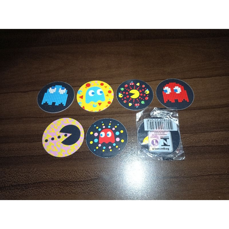 Lote com 7 tazos Pacman Elma Chips 2019 (Lote 8) | Shopee Brasil