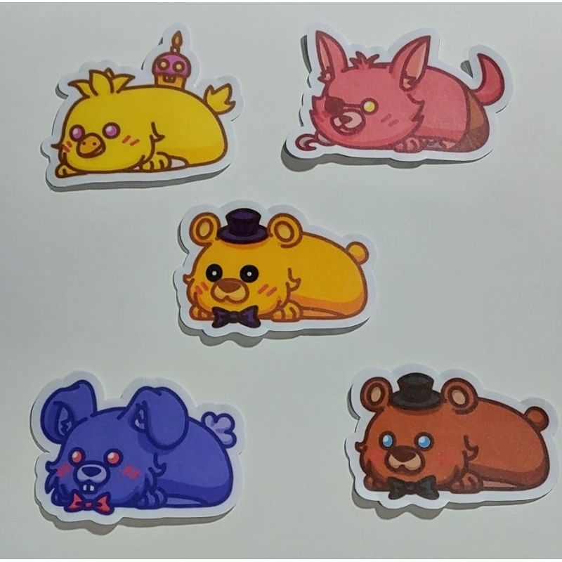Stickers Adesivos Five Nights At Freddy's - Figurinhas Divertidas e ...