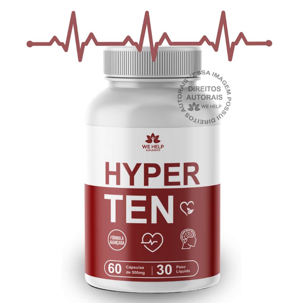 Hyperten Original 60 Cápsulas - Loja Oficial - Suplemento Natural em ...