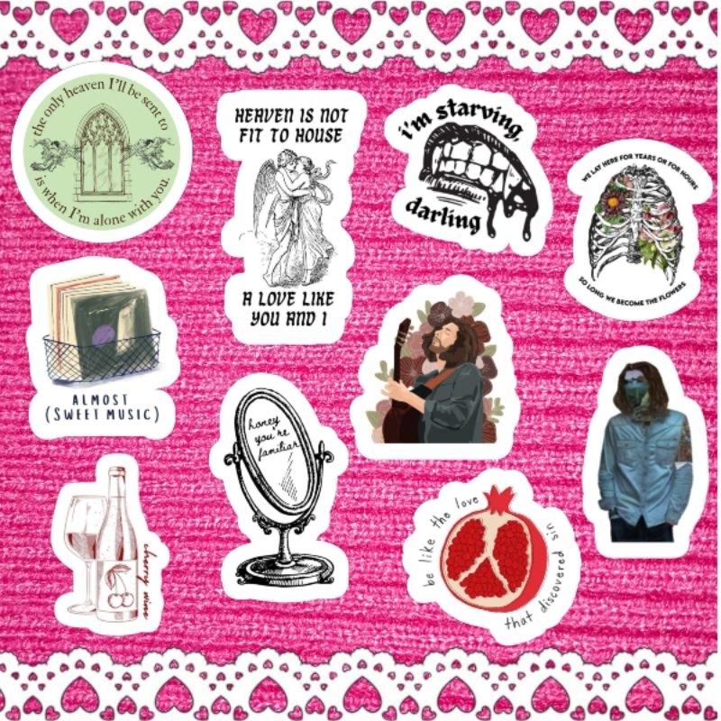 kit stickers adesivos hozier | Shopee Brasil