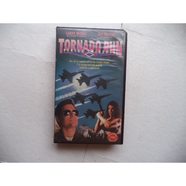 Fita Vhs Tornado Run Perigo Iminente Original Legendado | Shopee Brasil
