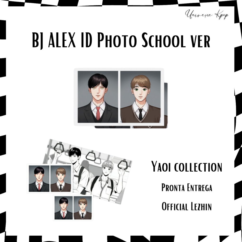 BJ Alex ID Photo Merch Yaoi | Shopee Brasil