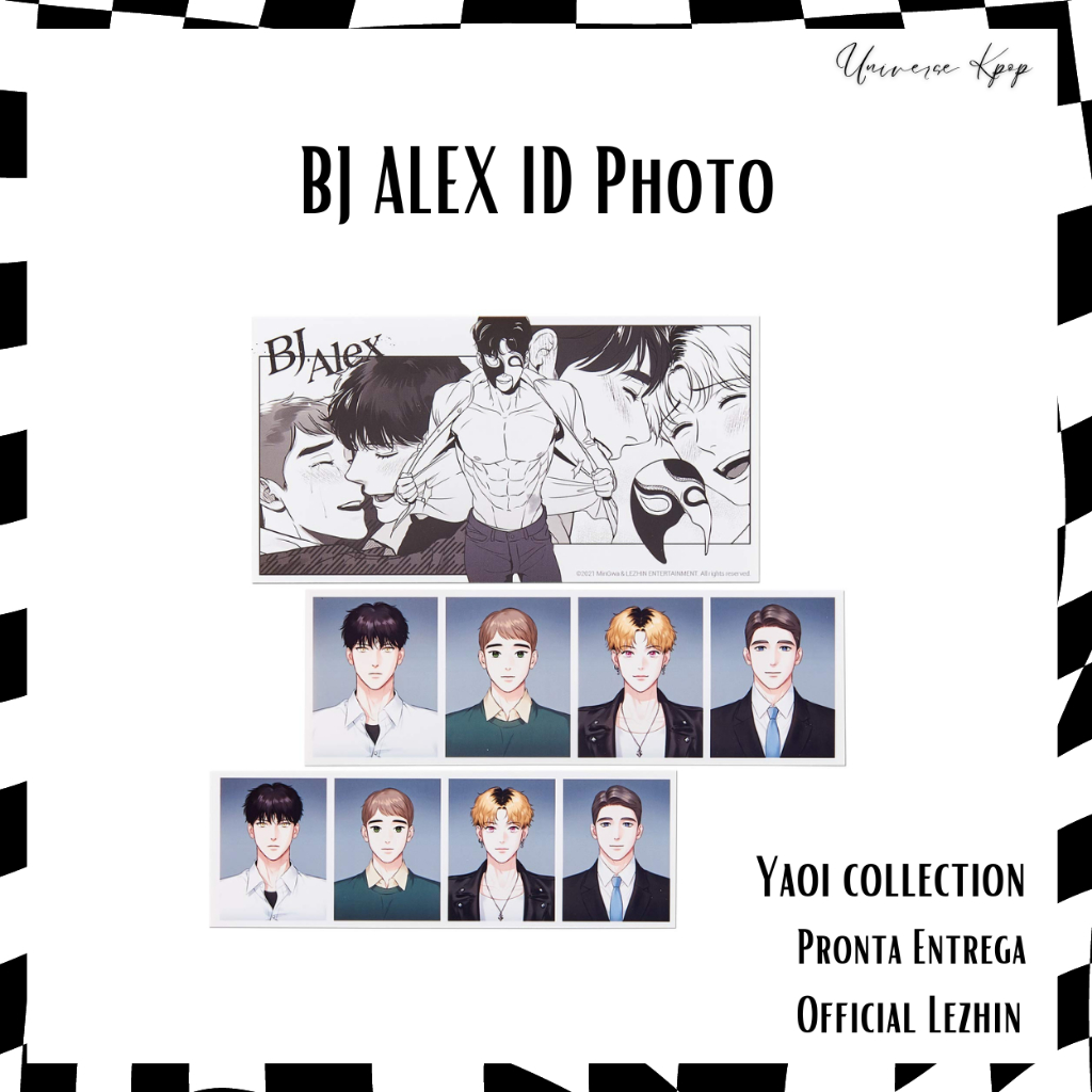 BJ Alex ID Photo Merch Yaoi | Shopee Brasil