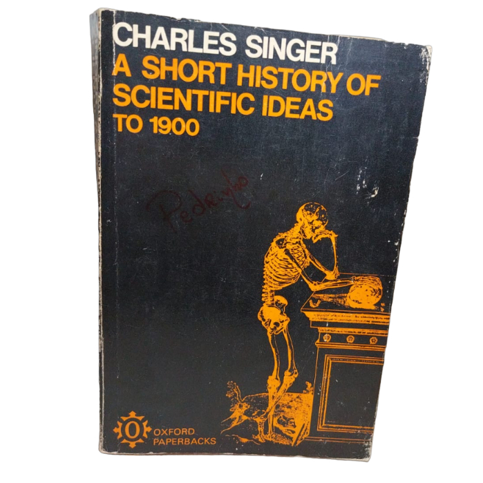 A Short history of scientifc ideas to 1900-Charles Singer | Shopee Brasil